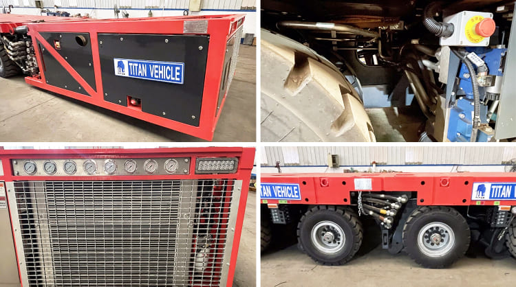 Self Propelled Modular Transporter SPMT Trailer for Sale in Sierra Leone