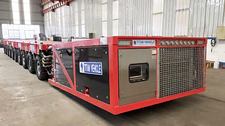 Self Propelled Modular Transporter SPMT Trailer for Sale in Sierra Leone